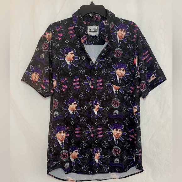 RSVLTS | Shirts | The Office Prison Mike Casual Button Up Shirt | Poshmark